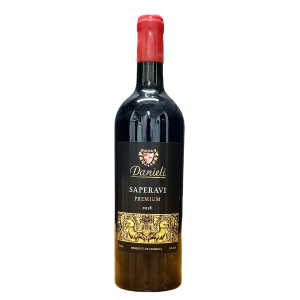 Danieli 2018 Saperavi Premium Red Wine Kakheti Georgia | MyWinePlus.com