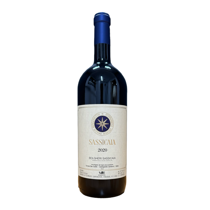 San Guido 2020 Sassicaia Bolgheri Tuscany Italy 1.5 Liter MAGNUM ...