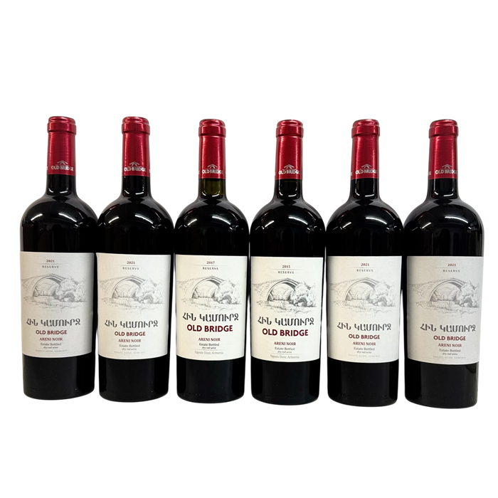 Old Bridge Estate Reserve Areni Noir 6-Bottle Vertical Collection – Li ...
