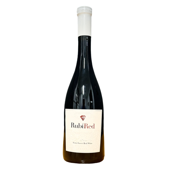 Rubi Red Naturally Semi Sweet Red Wine Georgia | MyWinePlus.com