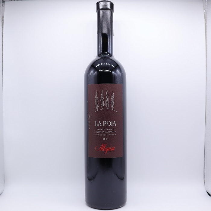 Allegrini 2011 LA POJA Monovitigno Corvina Veronese IGT Italy ...