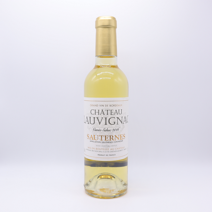 Chateau Lauvignac Cuvee Sahuc 2016 Sauternes Bordeaux France 375 ml ...