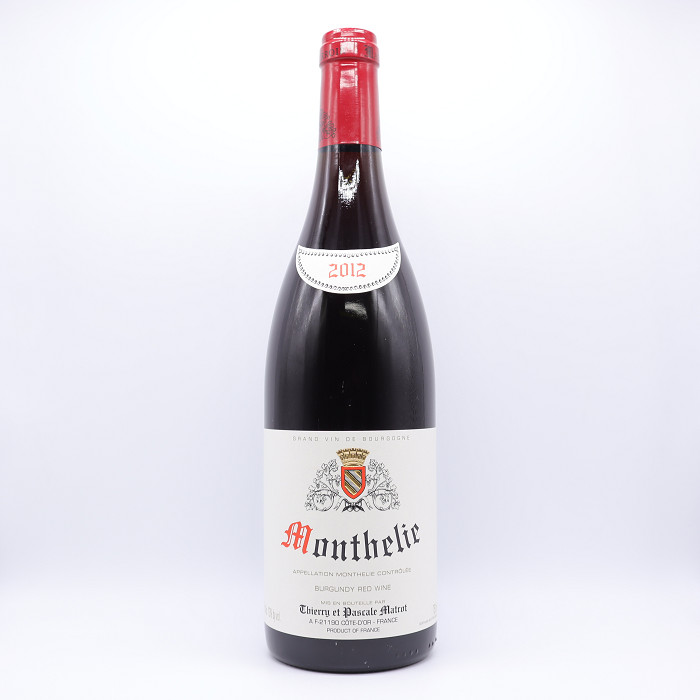 Thierry et Pascale Matrot 2012 Monthelie Rouge Burgundy France ...